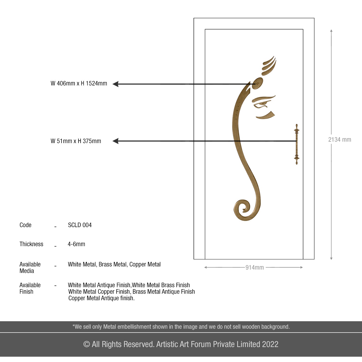 Ganesha Entrance Door Designs| For Internal and Main Door Design ...